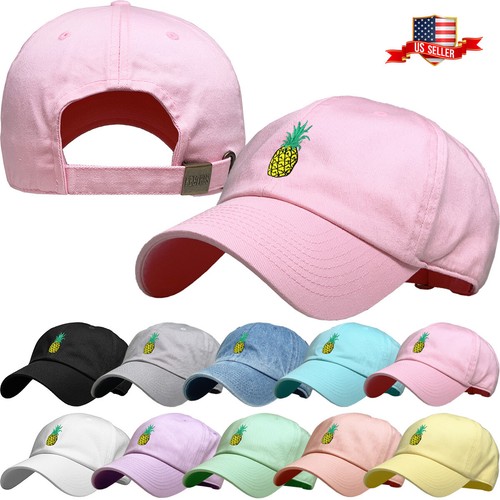 Pineapple Dad Hat Baseball Cap Unconstructed Adjustable Polo Style | eBay