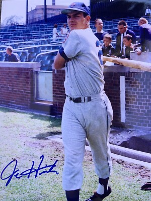 Joe Hicks 1963 New York Mets at Wrigley Field Autographed Signed 8x10 ...