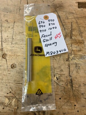 John Deere 670/ 770/ 870/ 970/ 1070 Tractor Front Grill Spring | eBay