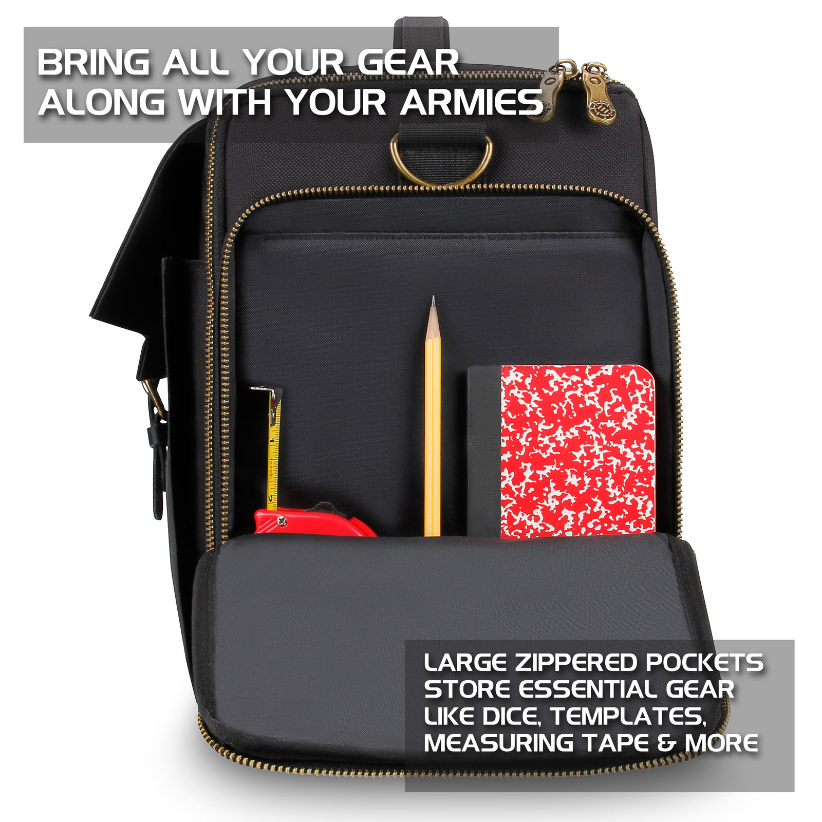 ENHANCE Miniatures Figure Vault - Carrying Case for 108 Minis + Custom ...