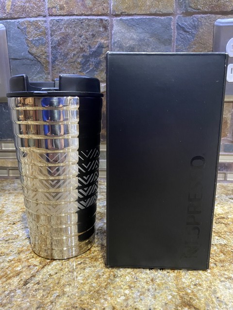 Nespresso Touch Travel Mug Limited Edition Festive 2020 Stainless Steel ...