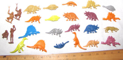25 Dimensions For Children (DFC) toy prehistoric dinosaurs + cavemen ...