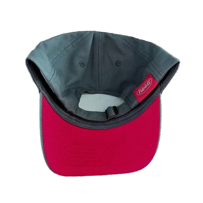 Peterbilt Motors Cap - Iridescent Stripe Embroidered Grey Hat - NWT | eBay