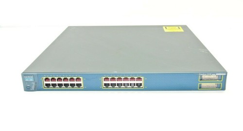 Cisco Catalyst 3550 Series Port 10/100 Ethernet Switch WS-C3550-24PWR ...