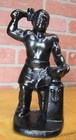 BLACKSMITH FOUNDRY IRON WORKER w ANVIL Antique Cast Iron Doorstop ...