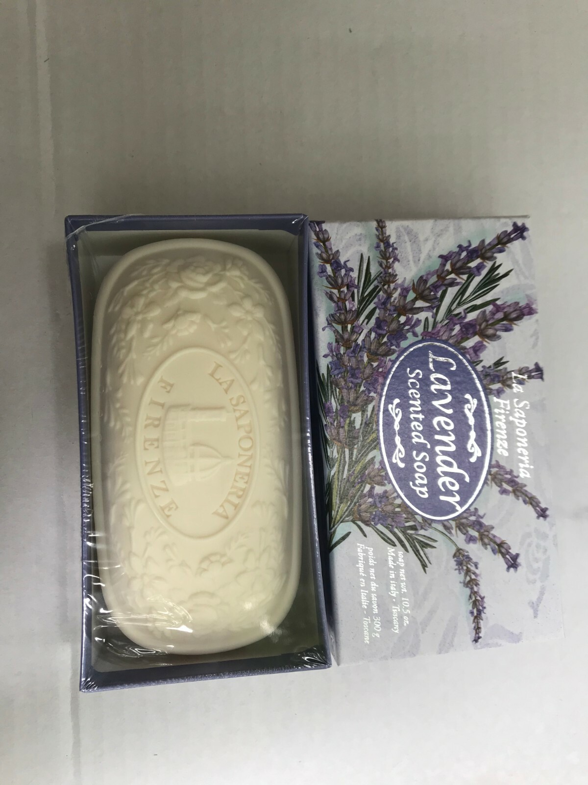 LA SAPONERIA FIRENZE LAVENDER SCENTED SOAP 10.5 oz Made in Italy | eBay