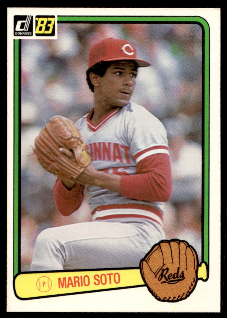 1983 Donruss 248 Mario Soto Cincinnati Reds Baseball Card | eBay