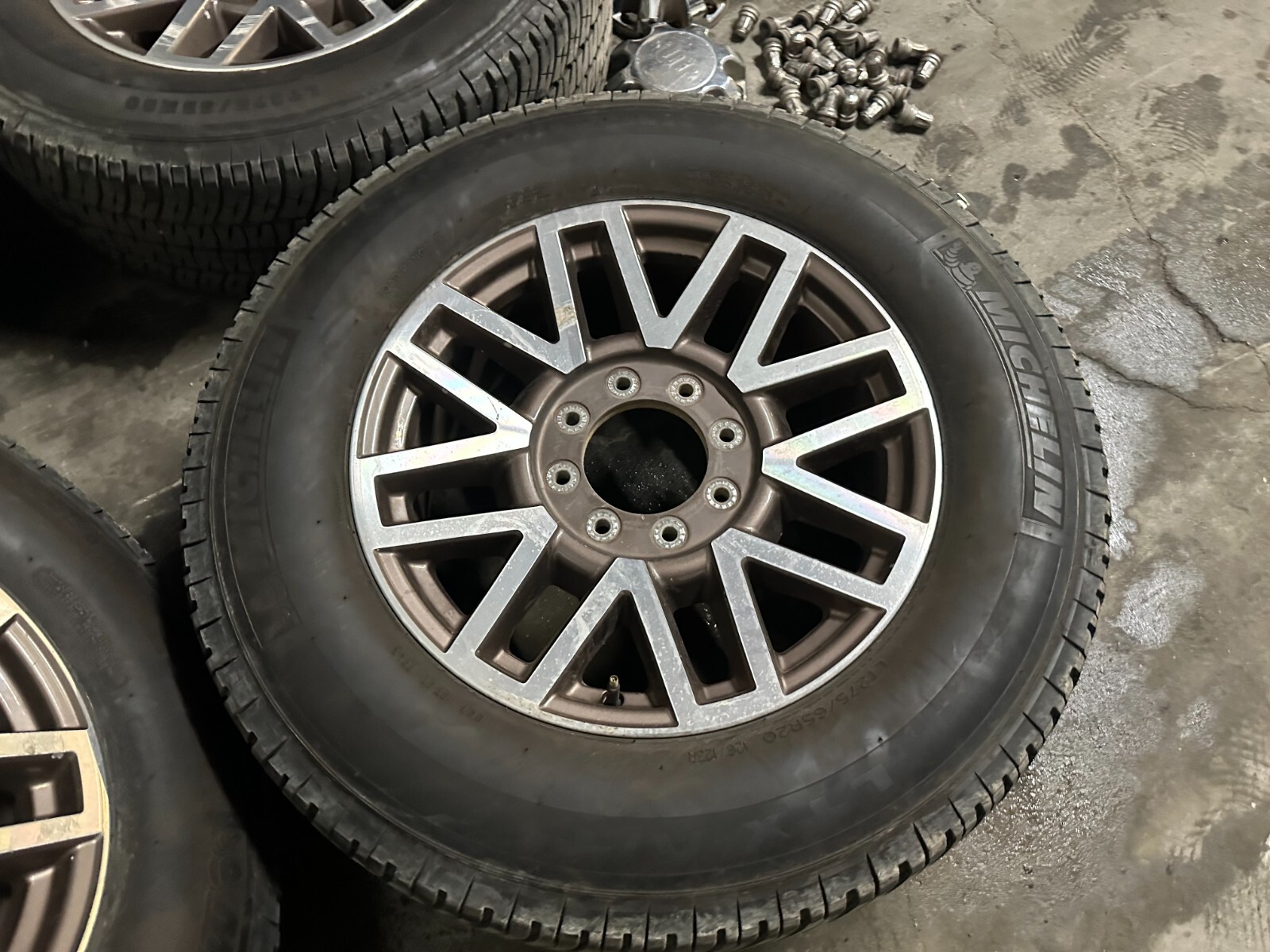 2017 FORD F250 F350 KING RANCH WHEELS RIMS TIRES 20" 8X170 MICHELIN ...