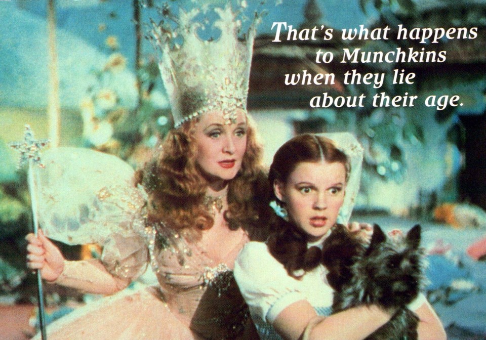 Wizard of Oz Birthday postcard - unposted RPPC | eBay