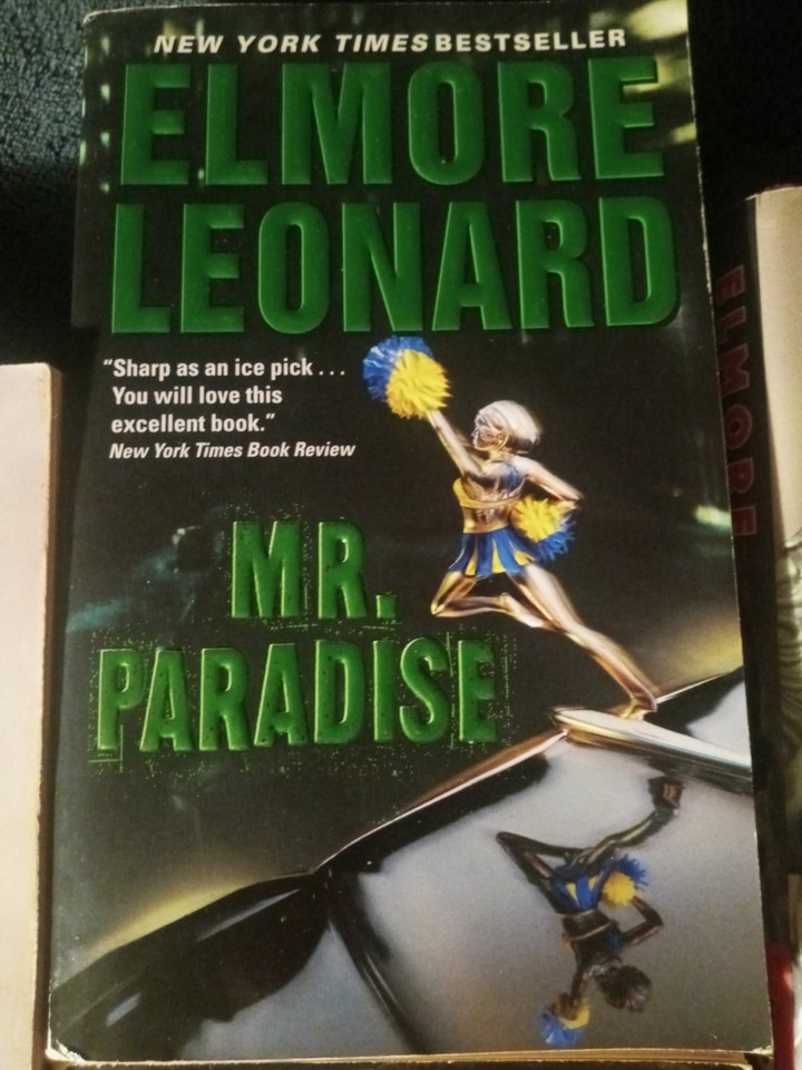 Elmore Leonard 3 Vintage Paperback BookS & HC First Edition. Four Books ...