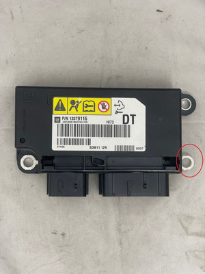 GM OEM 13579116 Supplemental Restraint System-Sdm Module