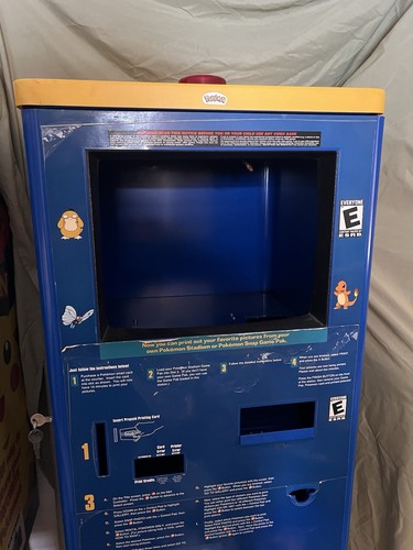 Pokemon Snap Station Blockbuster Nintendo 64 Kiosk Shell Gutted Display ...