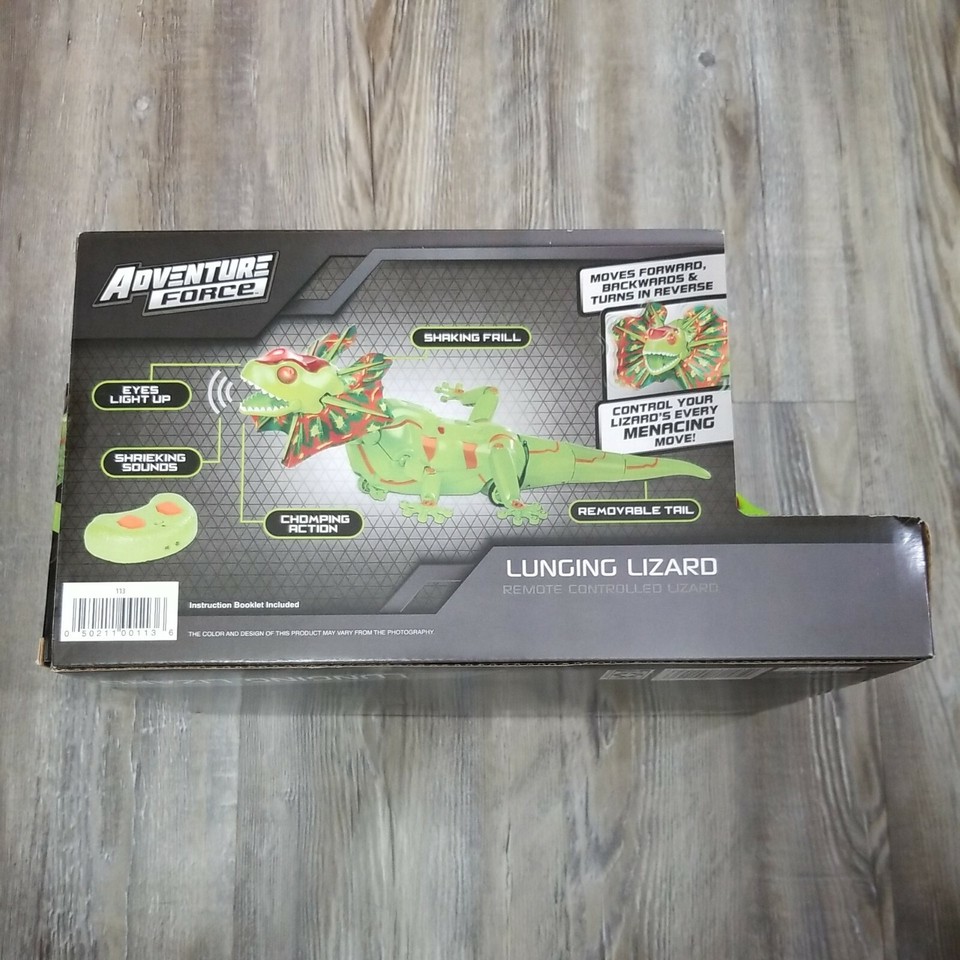 Adventure Force Infrared Remote Control Lunging Lizard with Sound and ...