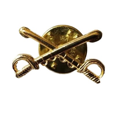 US ARMY Cavalry Scout Air Cav Saber Lapel Coat Hat Suit Cap Veteran Tie ...