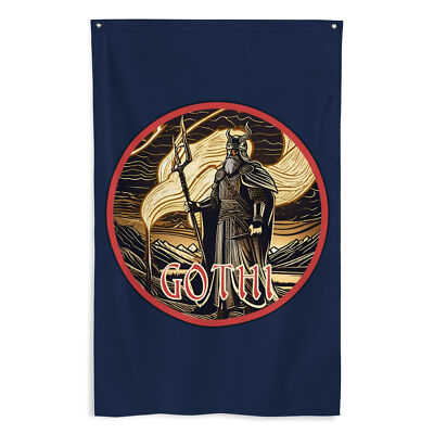 "Gothi" Flag Asatru Heathen Viking Norse Pagan Runic Nordic | eBay