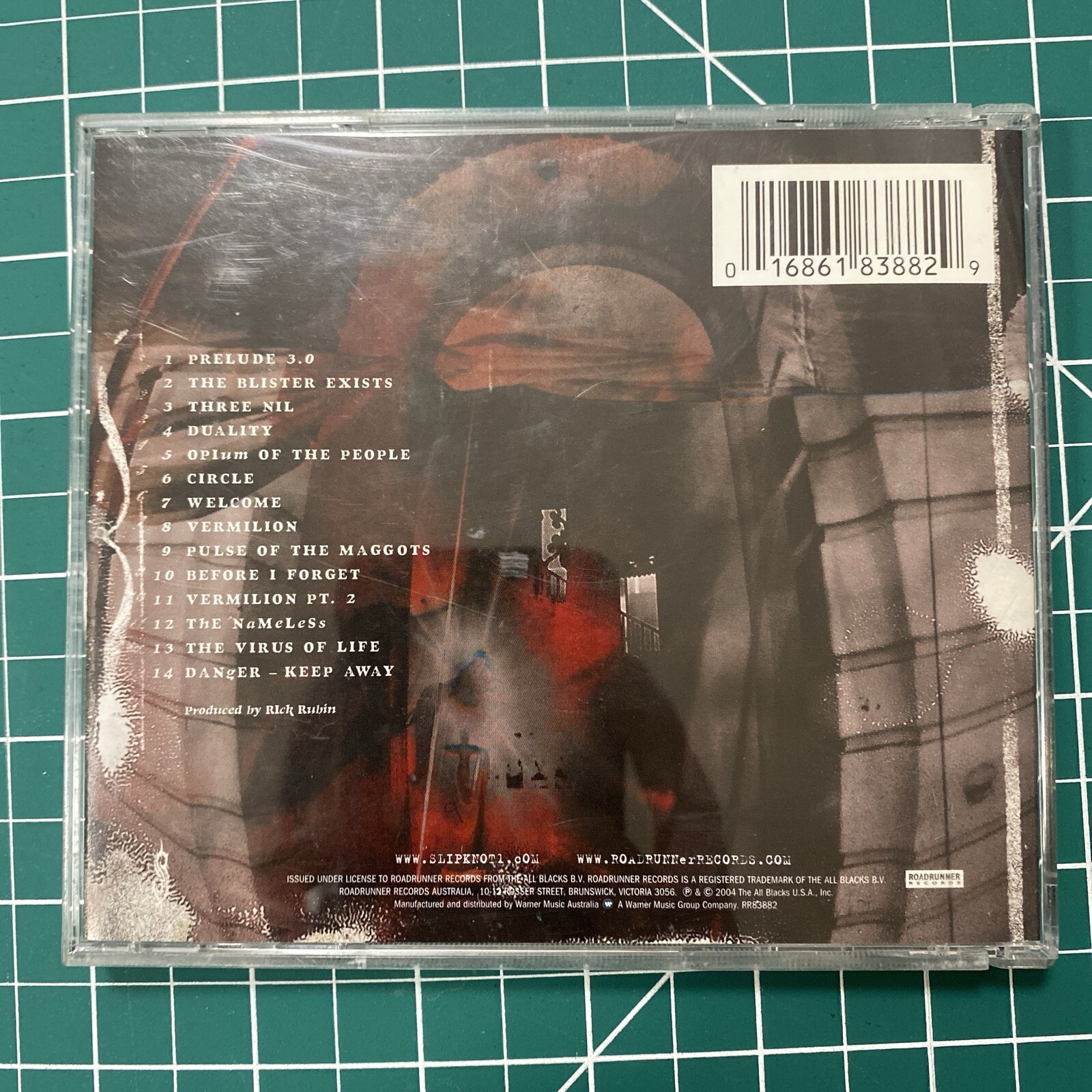 SLIPKNOT - Volume 3: THE SUBLIMINAL VERSES CD ~ DUALITY - COREY TAYLOR ...