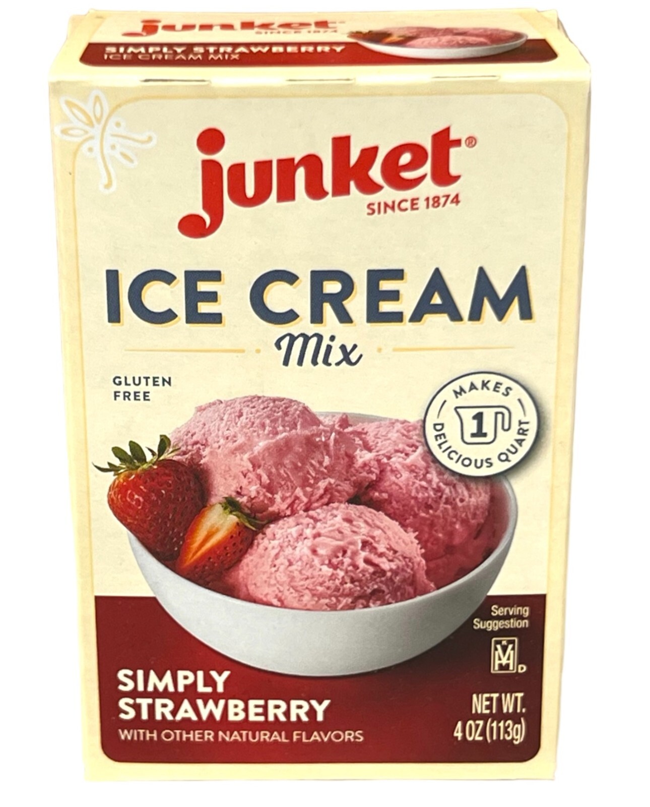 Junket Strawberry Ice Cream Mix 4 oz | eBay