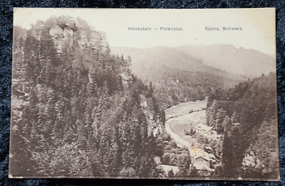 62149 AK Hockstein Polenztal Saxon Switzerland 1934 | eBay