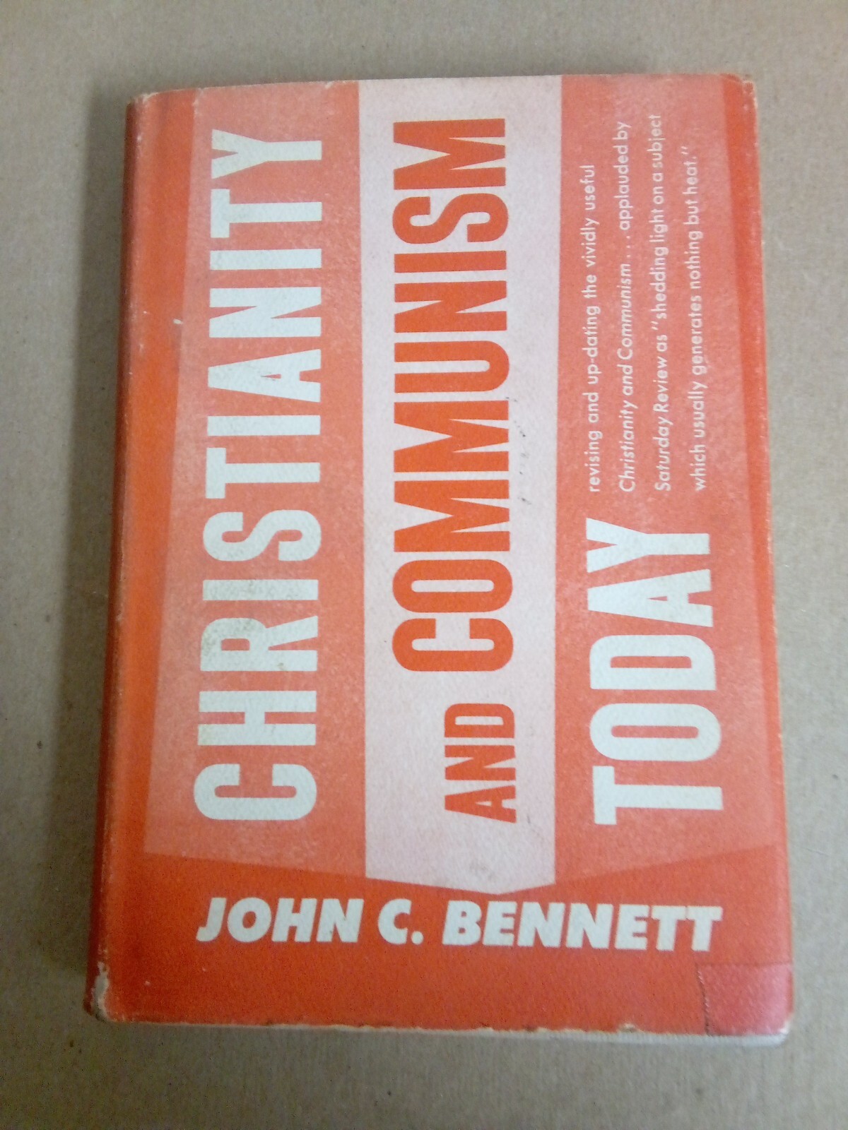 Christianity And Communism Today By John C. Bennett | eBay