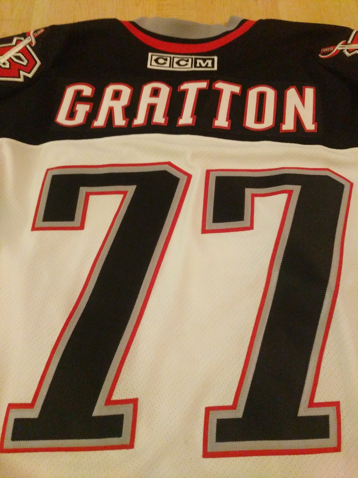 Chris Gratton Large Vintage Sabres Goat Head Jersey | eBay