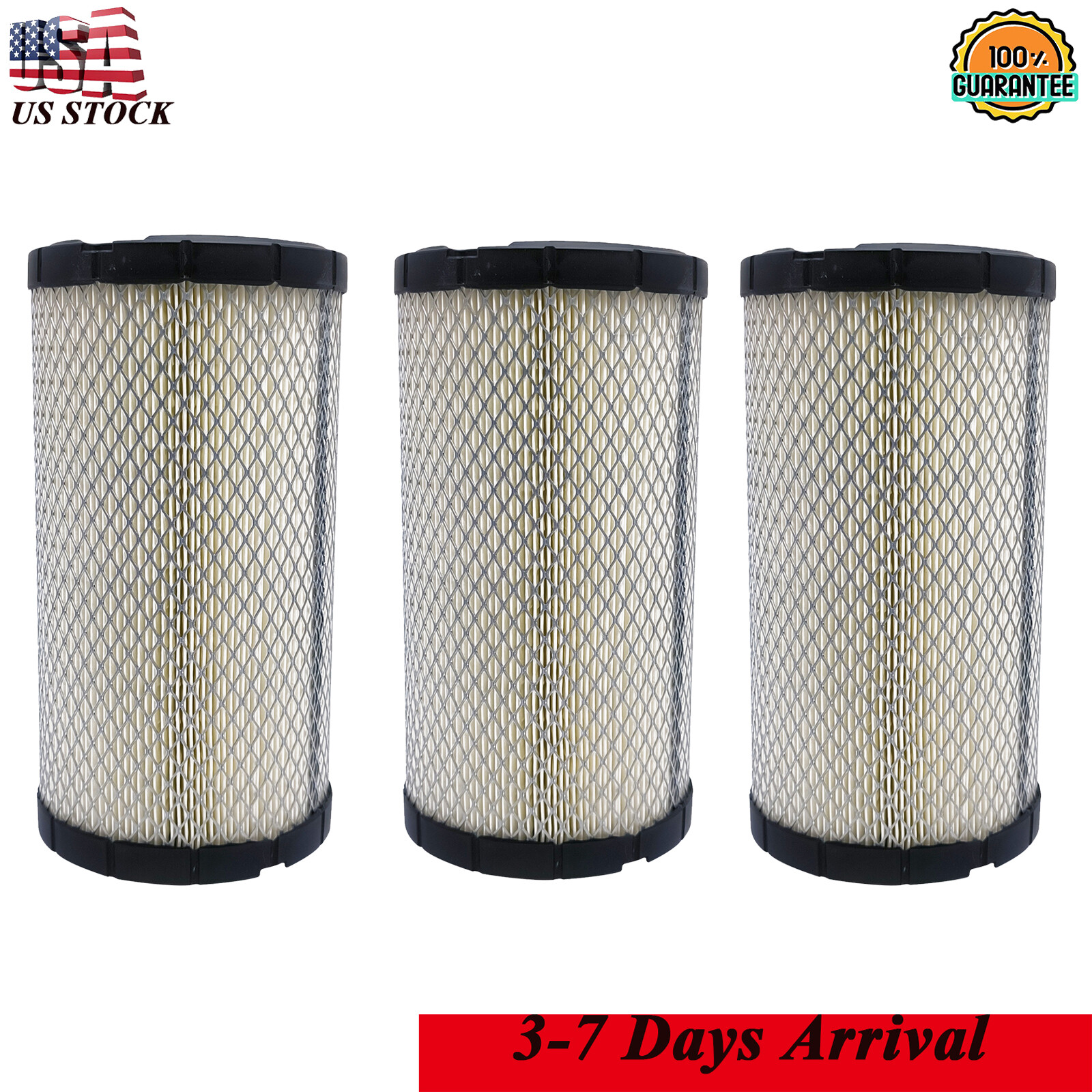 3pc Air Filter For Can-Am 1000 800BRP Defender HD8 HD10 Maverick ...