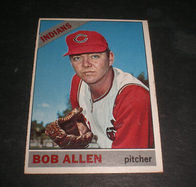 1966 TOPPS BASEBALL CARD CLEVELAND INDIANS BOB ALLEN - NO. 538 | eBay