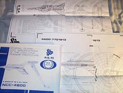 Star Trek: The Next Generation U.S.S. Lynx Timeship Prototype ...