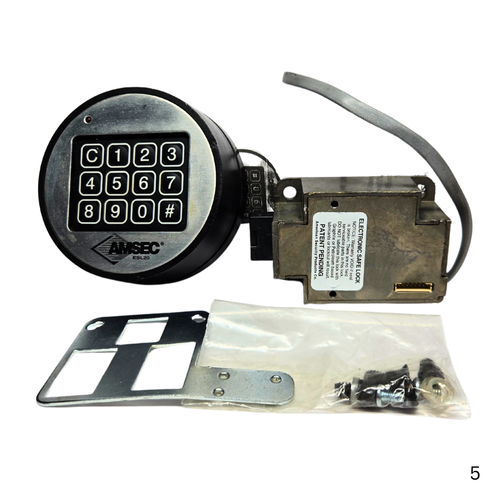 Amsec ESL20 American Security Electronic Safe Lock Kit Black | eBay