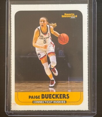 PAIGE BUECKERS 2021 Sports Illustrated for Kids Rookie Card RC UCONN SI ...
