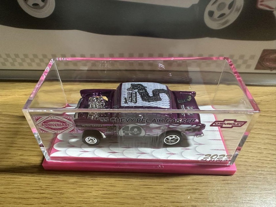 Hot Wheels 55 chevy gasser michael heralda design Limited custom model ...