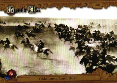 Oklahoma Land Rush 2022 Gilded Age Limited Edition Card 1 of 500 | eBay