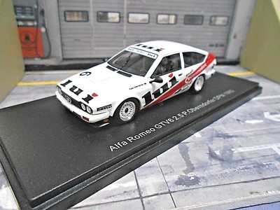 ALFA ROMEO GTV6 2.5 DRM DPM #6 Oberndorfer 1985 Commodore Lui NEO Resin ...