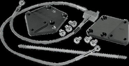 AN 3in Forward Foot Control Extension Kit ABS Harley Fat Boy Lo 11-17 ...