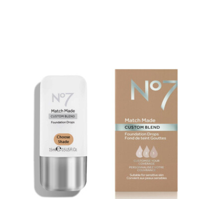 No7 Match Made CUSTOM BLEND Foundation or Highlighting Drops Original ...