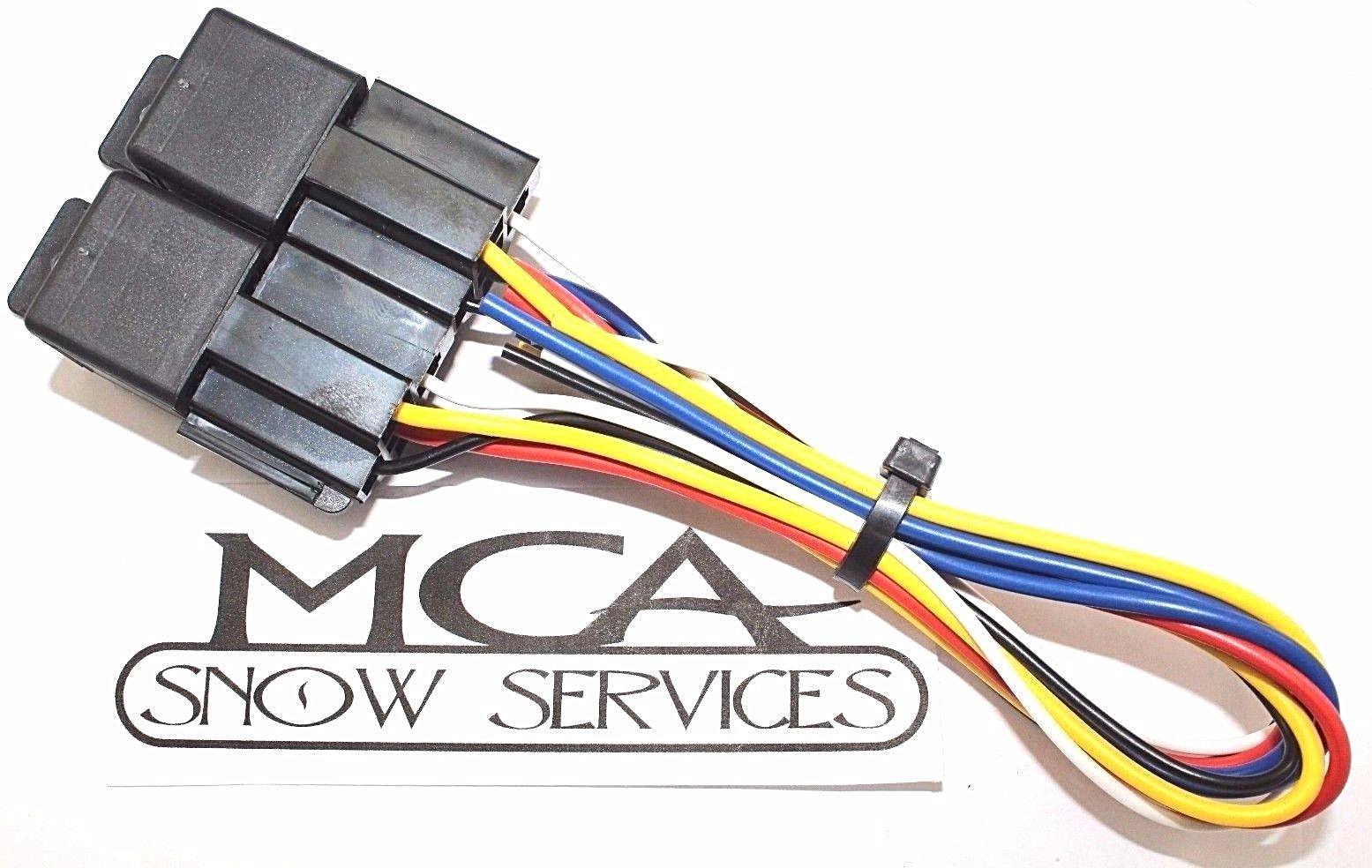 RELAY WESTERN FISHER SNOW PLOW HEADLIGHT 5 WIRE SOCKET CONNECTOR BOSCH ...