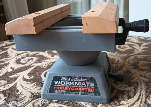 Nice Working Vintage Black & Decker 79-025 Workmate Hobbycrafter Vise, 8" | eBay