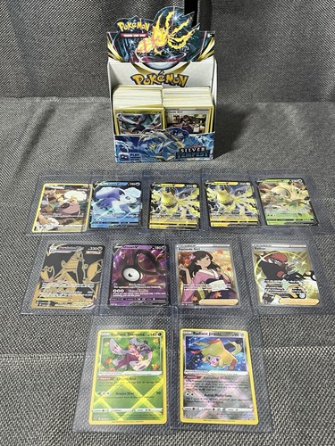 Pokemon Card Lot bundle Bulk Sword and Shield Silver Tempest Booster ...