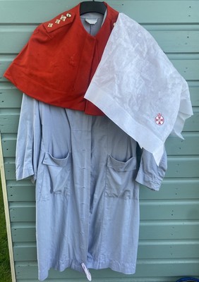 QARANC 50s Nurses Captain Uniform Tippet & Winged Cap Pips | eBay UK