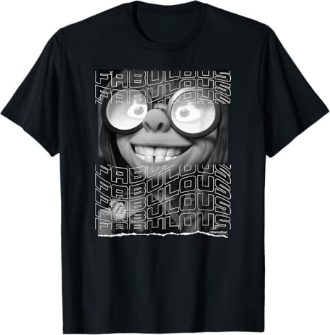 Disney The Incredibles Edna Mode Fabulous T-Shirt Size S - 5XL Gift For ...