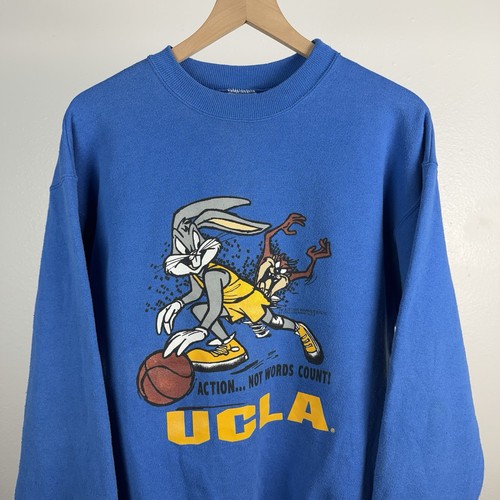 Vintage 90’s UCLA Bruins Looney Tunes Taz Bugs Warner Bros Fits Size ...