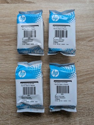 HP Instant Ink 67/305 Tri-Color & Black Cartridges 4 | eBay UK