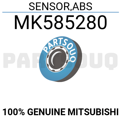MK585280 Genuine Mitsubishi SENSOR,ABS | eBay