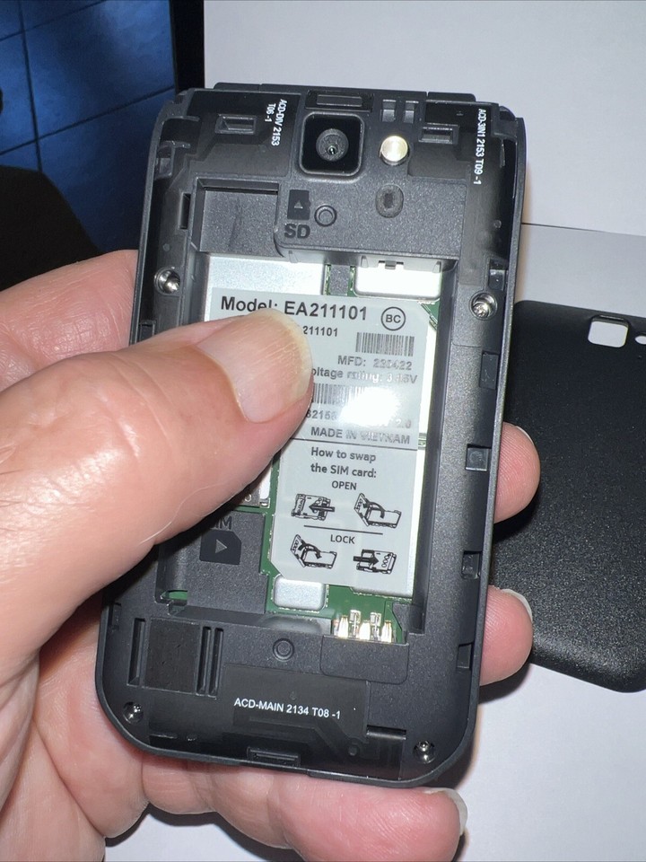 NEW in Box ATT Cingular Flex Easy to Use Senior Flip Phone - Gray ...