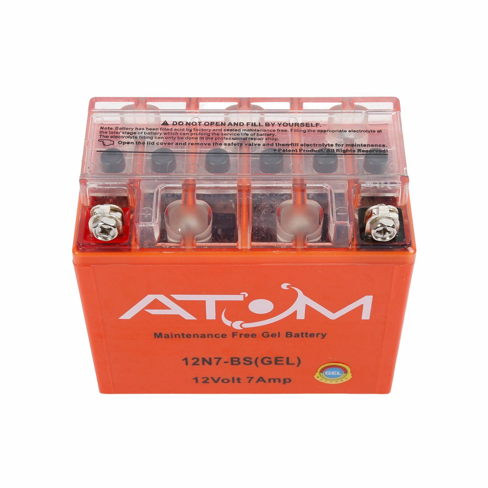 12N7-BS Atom Gel Motorcycle Battery for Sinnis Apache 125 08-16 | eBay