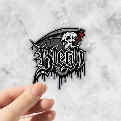 Blegh Death Metal Sticker for Cars, Trucks, Laptop, Metalcore, Heavy ...