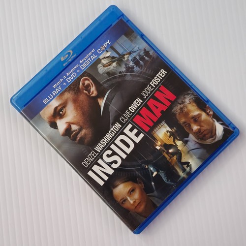 Inside Man (Blu-ray/DVD, 2011, 2-Disc Set) Denzel Washington, Clive Owen 25192108167 | eBay