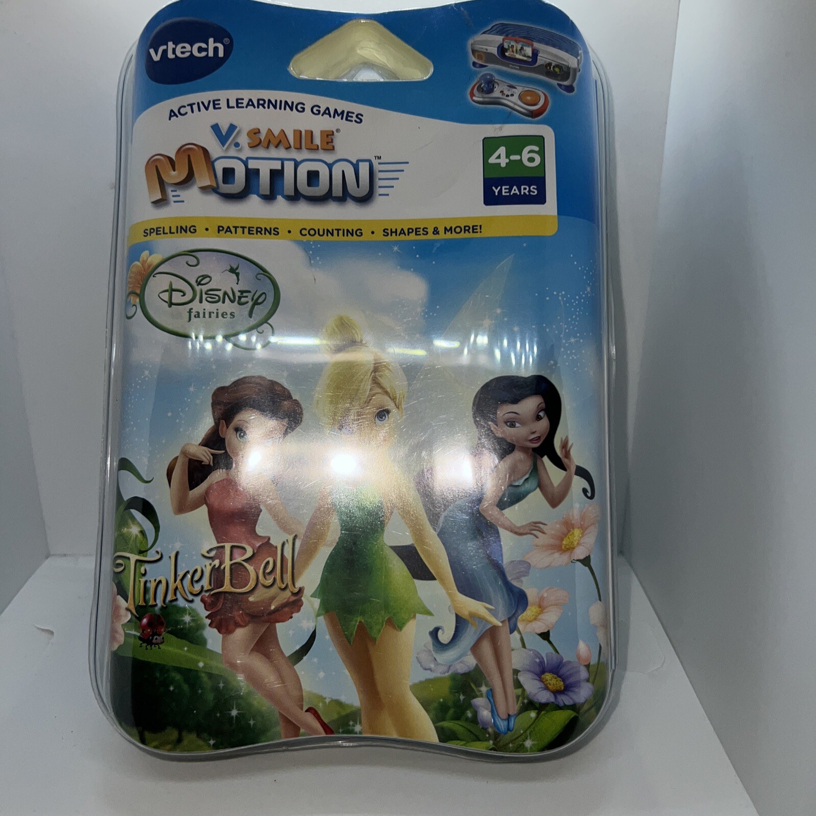 VTech Vsmile Motion Learning System Disney Fairies Tinkerbell for sale ...