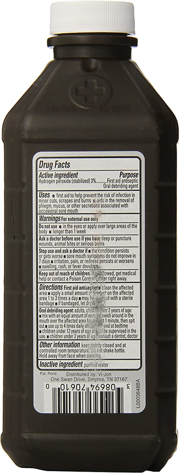 Hydrogen Peroxide Antiseptic Solution 16 Oz | eBay