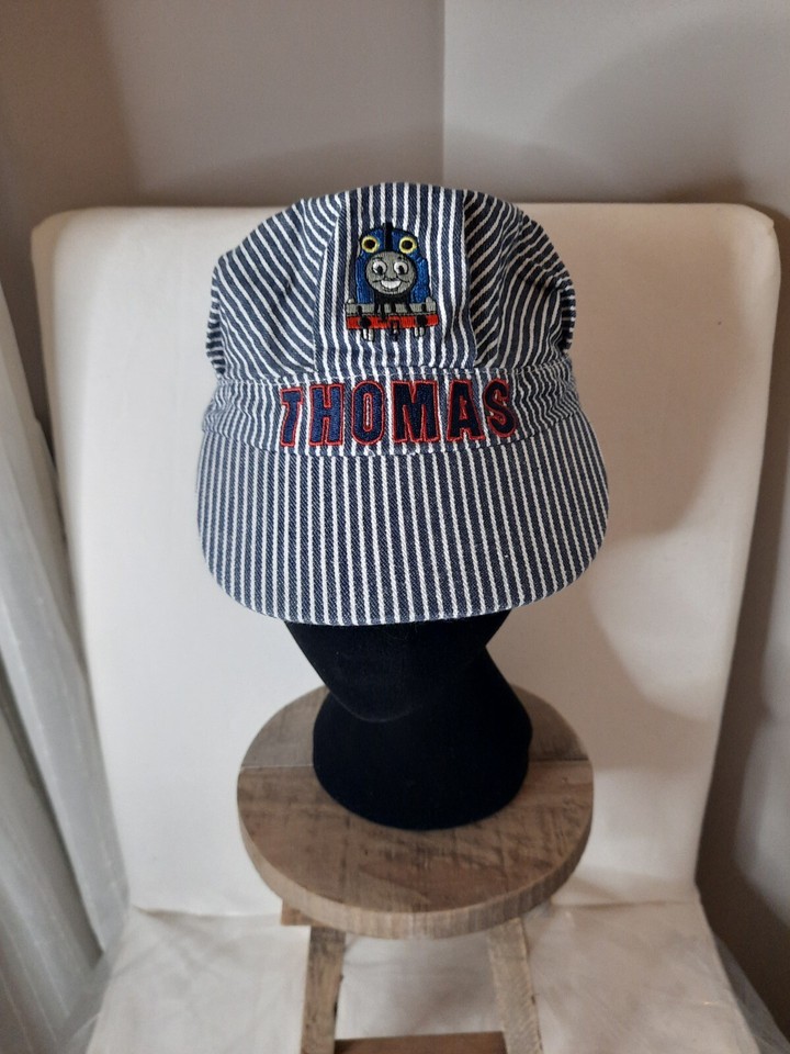 2014 Thomas the Train Conductor Engineer Cap Elastic Stretch Fit Child ...