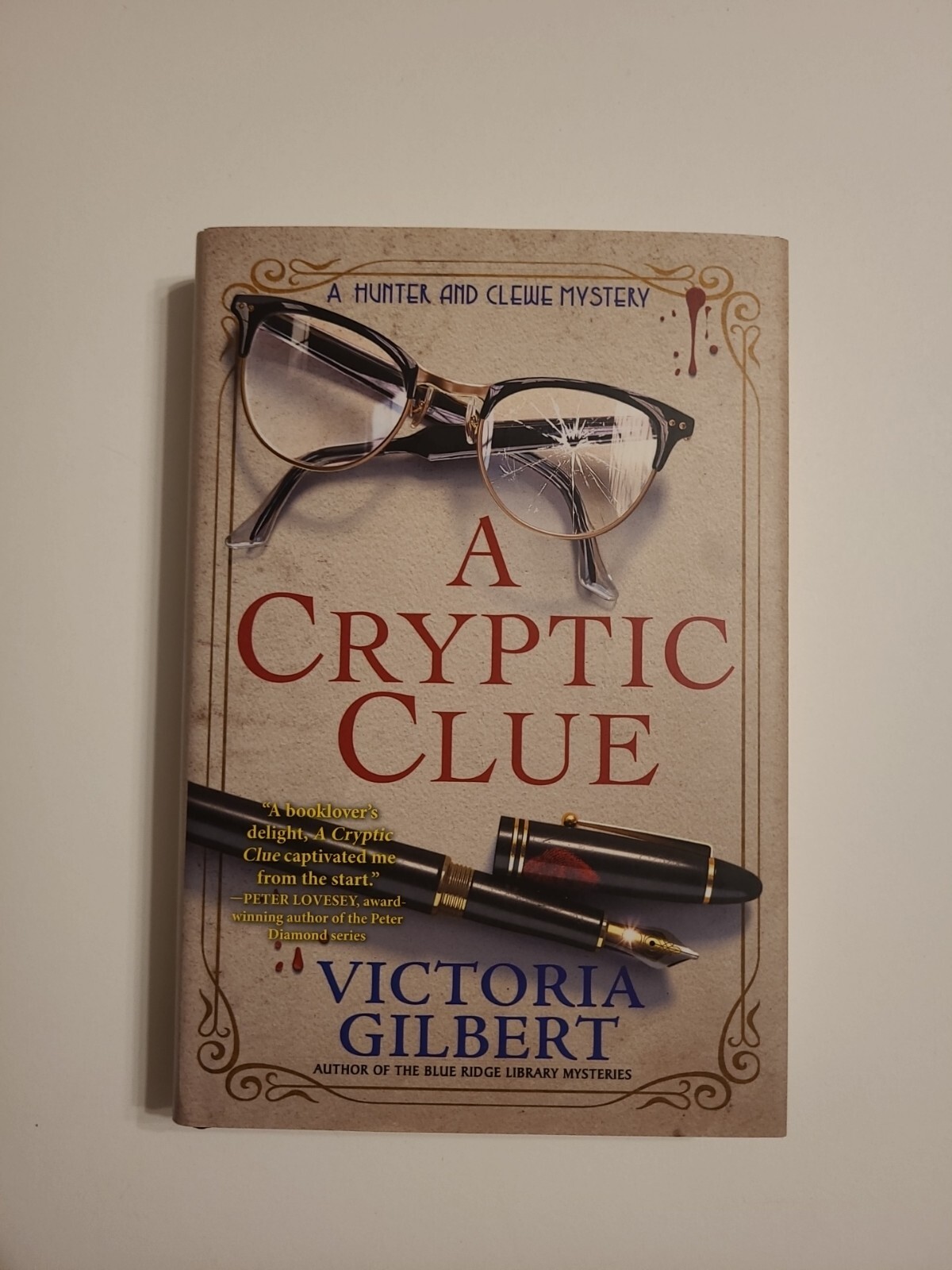 Cryptic Clue by Victoria Gilbert (2023, Hardcover) for sale online | eBay